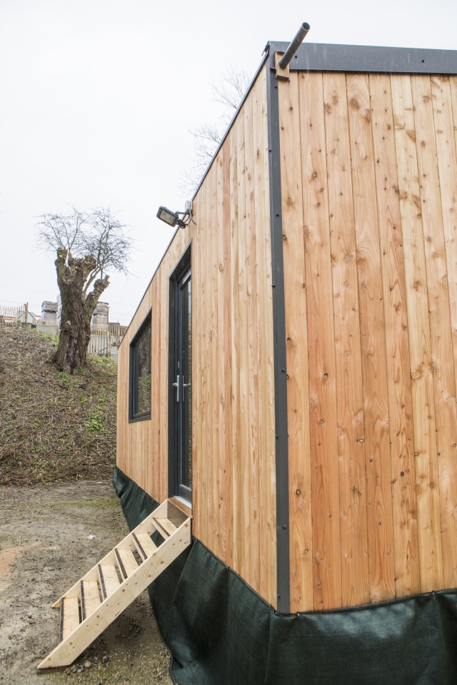 Gezocht : €45.000 voor een woonmodule voor een dakloze mens : draag nu bij ! | Infirmiers de rue